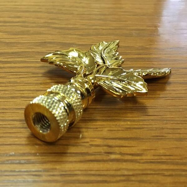 Royal Designs Fan Pull Chain Dotted Teardrop Crystal Antique Brass ...