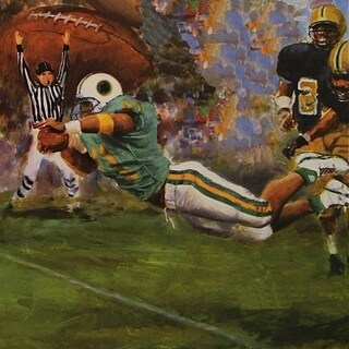 CANVAS When I Grow Up I Want to Be a Football Player II by Clemente ...