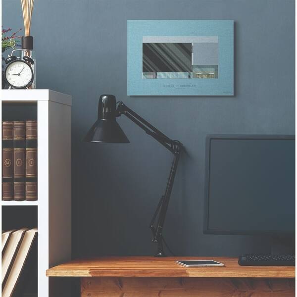 Stupell MoMA Famous Museum Building Design Canvas Wall Art, Proudly ...