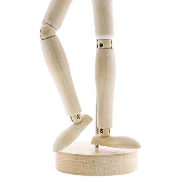 Le Juvo 13" Jointed Wooden Manikin Figure Model for Artist Drawing and ...