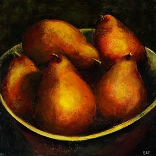 CANVAS D'anjou Pearsby Susan Fehlinger Art Painting Reproduction - Bed ...