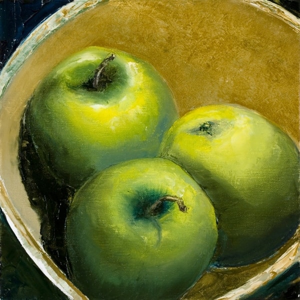 CANVAS Granny Smith Applesby Susan Fehlinger Art Painting Reproduction ...