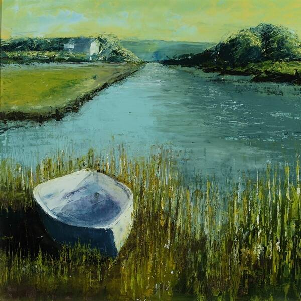 CANVAS Harbor Avenue By Susan Fehlinger Art Painting Reproduction - Bed ...
