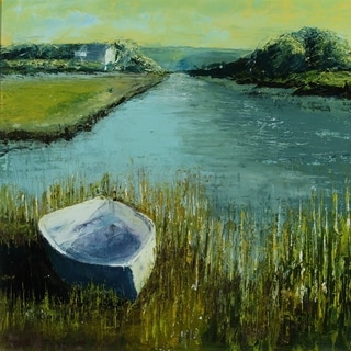 CANVAS Harbor Avenue By Susan Fehlinger Art Painting Reproduction - Bed ...