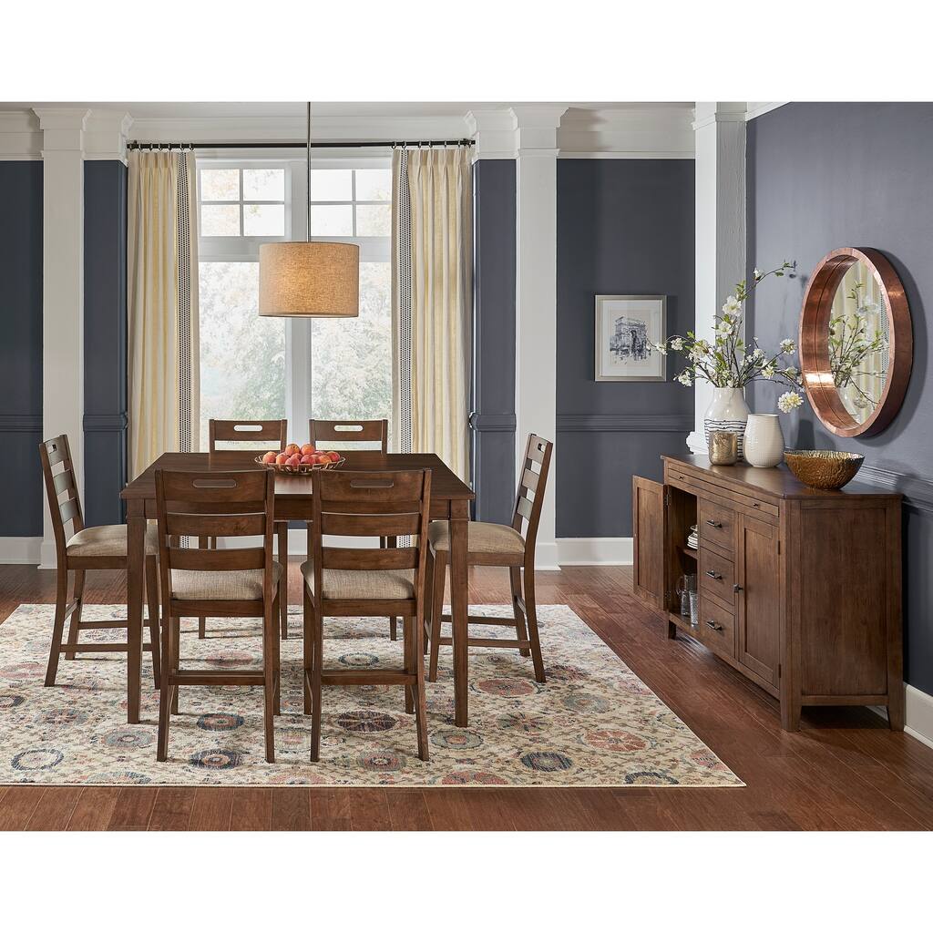 Simply Solid Whitney Solid Wood 8-piece Dining Collection - Overstock ...