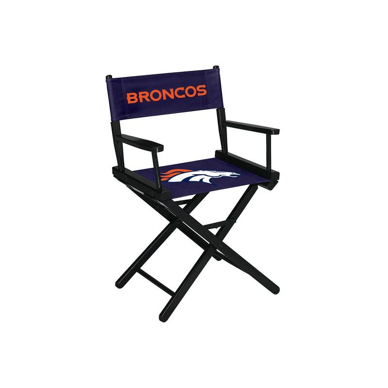 Directors Chair -Table Height - NFL- Denver Broncos - Overstock - 29162295