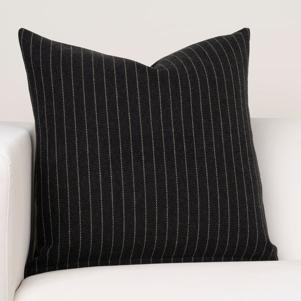 Porch & Den Kingsvwood Black Striped Throw Pillow - Bed Bath & Beyond ...
