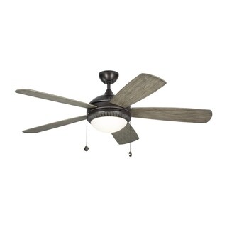 Generation Lighting Discus Ornate 52-inch indoor 5-blade ceiling fan in ...