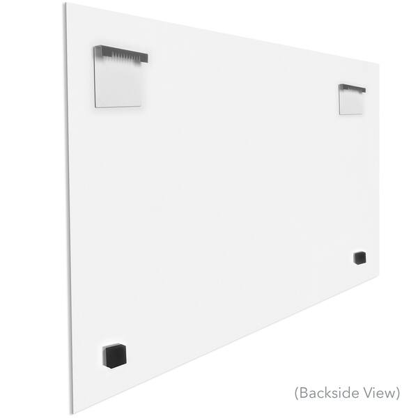 Delphine Devos 'Softness Parchment Frame' 32in x 22in Modern Farmhouse Floral on Metal - Bed ...