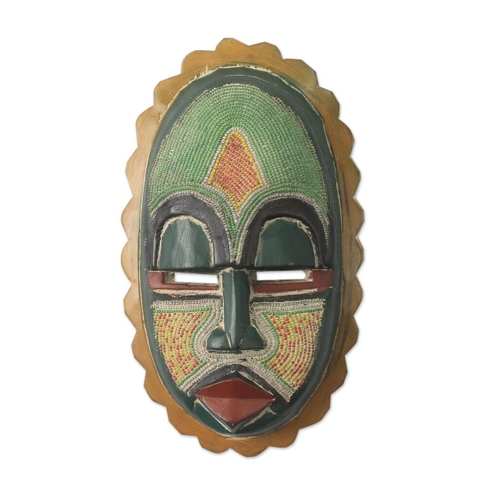 Novica Handmade Milandu African Wood Mask - Bed Bath & Beyond - 37276738