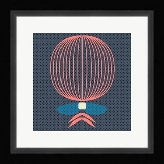 Sandi Hauanio 'Rocket Balloon' Framed Art - Bed Bath & Beyond - 29237432