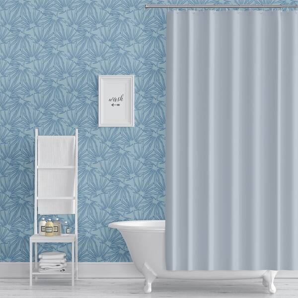 ELLE Decor FAN ROBINS EGG Peel and Stick Wallpaper By Kavka Designs ...