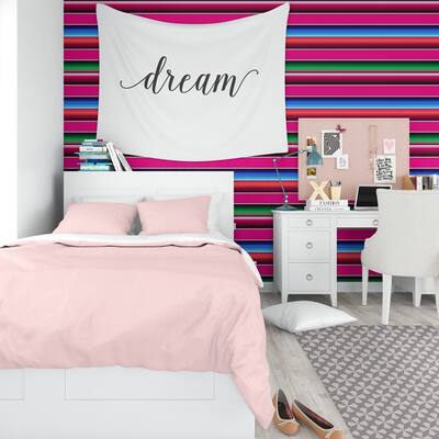 SALTILLO MAGENTA Peel and Stick Wallpaper By Kavka Designs - Overstock ...