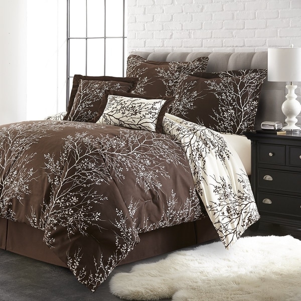 6 Pc Foliage Comforter - Bed Bath & Beyond - 29342770