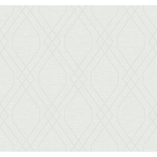 Markham Diamond Geo Metallic Wallpaper 27' x 27' - Bed Bath & Beyond ...