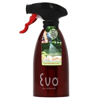Evo Oil Sprayer Red Stainless Steel for Cooking 16oz - Bed Bath ...