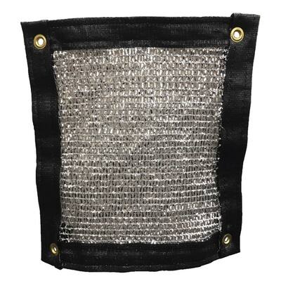 RSI Knitted Aluminum Reflective Shade Cloth 12ft x 12ft - 50% ...
