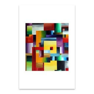 Porch & Den Ron Schwartz 'Square Up' Metal Wall Art Print - Bed Bath ...