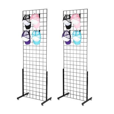 2pcs Bonnlo 5mm Iron Mesh Frame With Base Black - Overstock - 29396716
