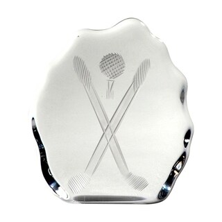 Majestic Gifts Inc. Glass Golf Etched Paperweight - Bed Bath & Beyond ...