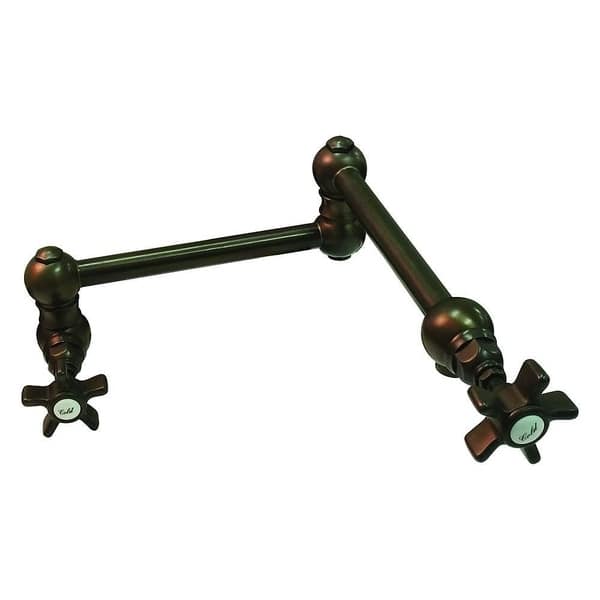 Rohl Italian Kitchen Pot Filler with Double-Spoke Handle - Bed Bath ...