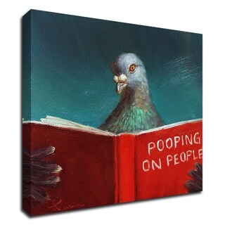 "Pooping on People" by Lucia Heffernan, Print on Canvas, Ready to Hang ...