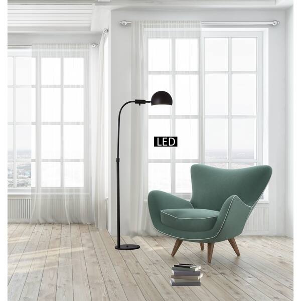 Carson Carrington Ingels Modern LED Full Spectrum Pharmacy Floor Lamp ...