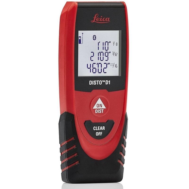 Leica DISTO D1, 130 ft Bluetooth Laser Distance Meter - Overstock ...