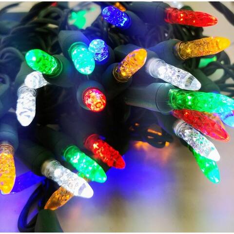 Multi (Red, Blue, Green Yellow, WHITE) LED Light String Set of 70 ...