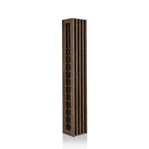 Furniture of America Gese Modern Metal 11 Slots Standing Wine Rack ...