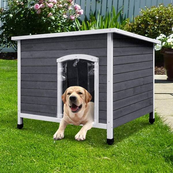Lovupet Wooden Dog House Outdoor Indoor Pet Shelter Pet House Home ...