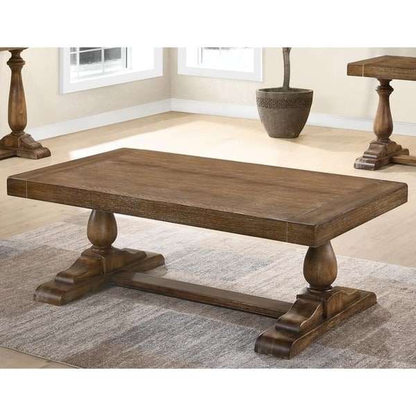 Best Master Furniture Rustic Rectangular Coffee Table - On Sale - Bed ...