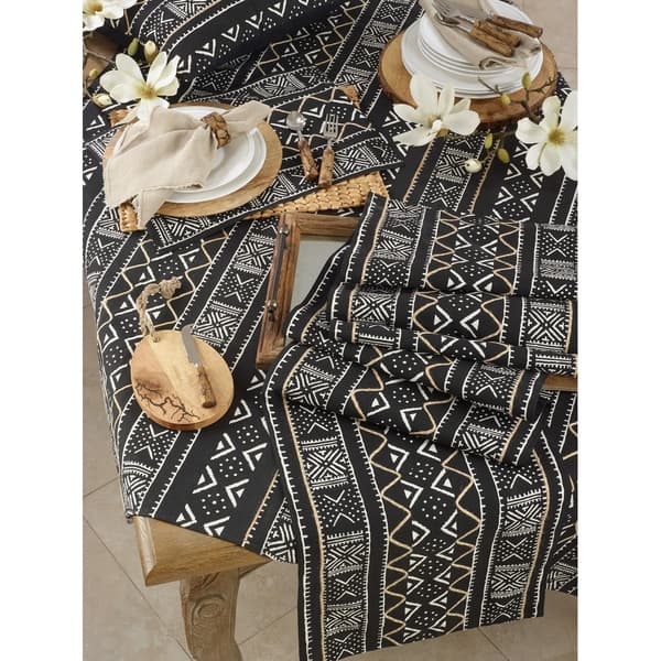 Cotton Mud Cloth Table Runner - Bed Bath & Beyond - 29562087