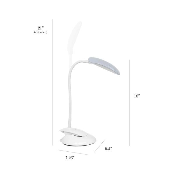 Simple Designs Flexi LED Rounded Clip Light - Bed Bath & Beyond - 29583144