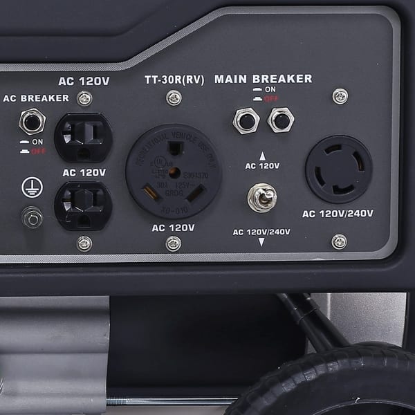 Pulsar 5,250 Peak Watt Gas-Powered Portable Generator - Bed Bath ...