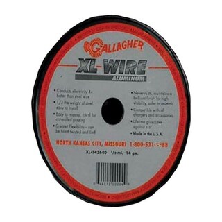 Gallagher Electric Electric Fence Wire 1/2 mi. Silver - Bed Bath ...