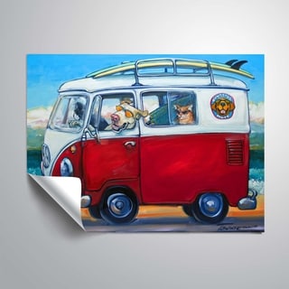 "Sunglass mutt" Removable Wall Art Mural - Bed Bath & Beyond - 29647525