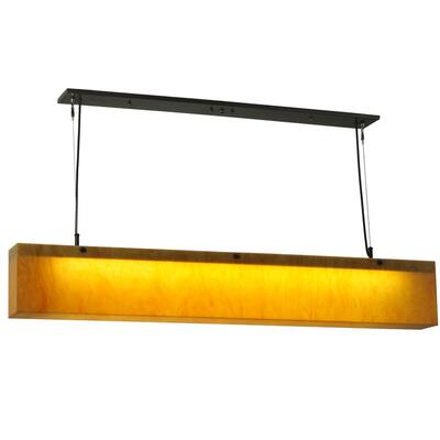 52.5"L Quadrato Linear Oblong Pendant - Overstock - 29664279