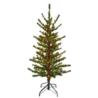 Kurt Adler 4-Foot Pre-Lit Slim Tree - Bed Bath & Beyond - 29768489