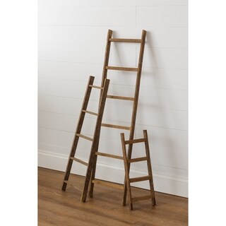 Decorative Ladder Accent Piece in Tobacco Lath Board - Bed Bath ...