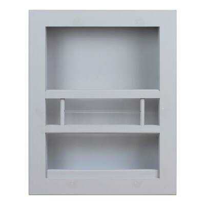 Hayden Recessed in wall Bathroom Magazine Rack - N/A - Overstock - 29821204
