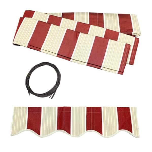 ALEKO Motorized 20'x10' Black Frame Retractable Home Patio Canopy ...