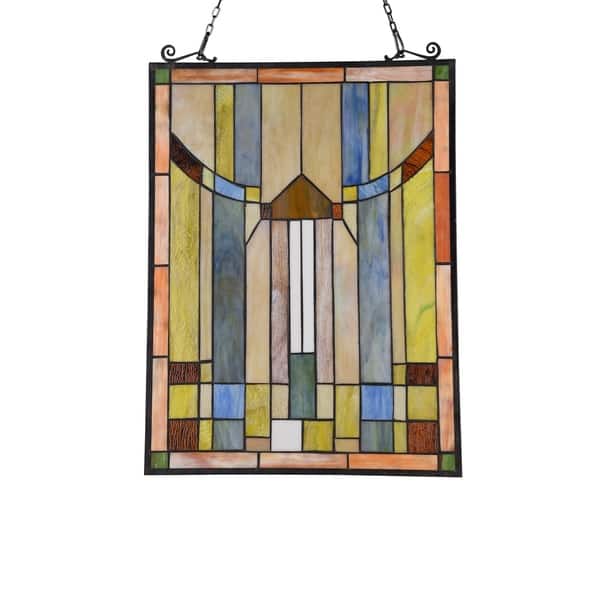 Gracewood Hollow Haggar Mission-style Window Panel Suncatcher - On Sale ...