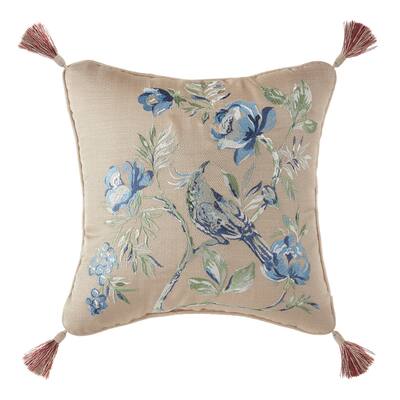 Croscill Fleur Fashion Pillow - Overstock - 29863045