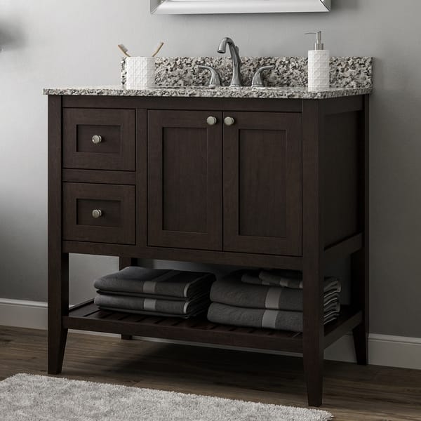 Vanguard 36" Single Bathroom Vanity Base Only - Bed Bath & Beyond ...