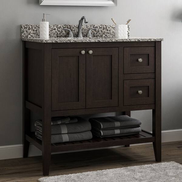Vanguard 36" Single Bathroom Vanity Base Only - Bed Bath & Beyond ...