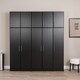 Prepac Elite Storage Cabinet Set - 80" W x 89" H x 16" D - Bed Bath ...