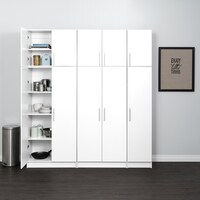 Prepac Elite Storage Cabinet Set - 80" W x 89" H x 16" D - Bed Bath ...