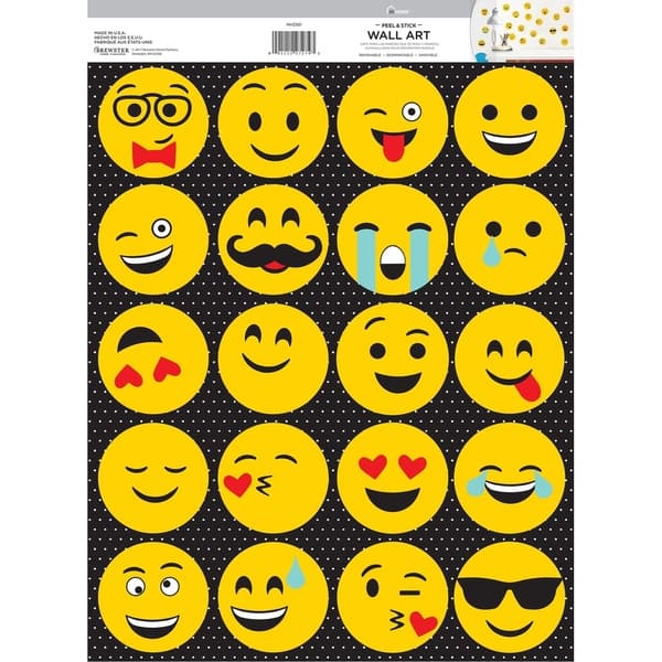 InHome Emote Wall Stickers - Bed Bath & Beyond - 29901525