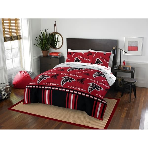 NFL 875 Atlanta Falcons Queen Bed In a Bag Set - Bed Bath & Beyond ...